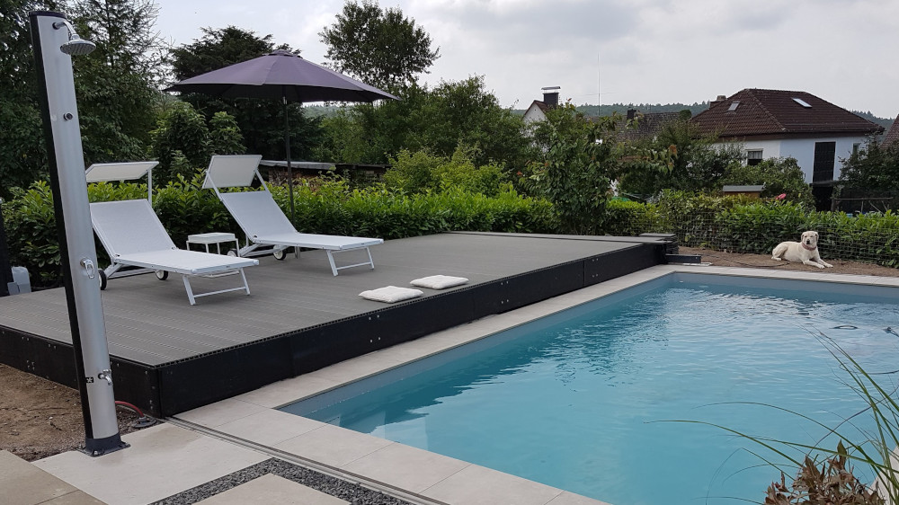 Die beste begehbare Poolabdeckung am Markt - Pooldecks.eu